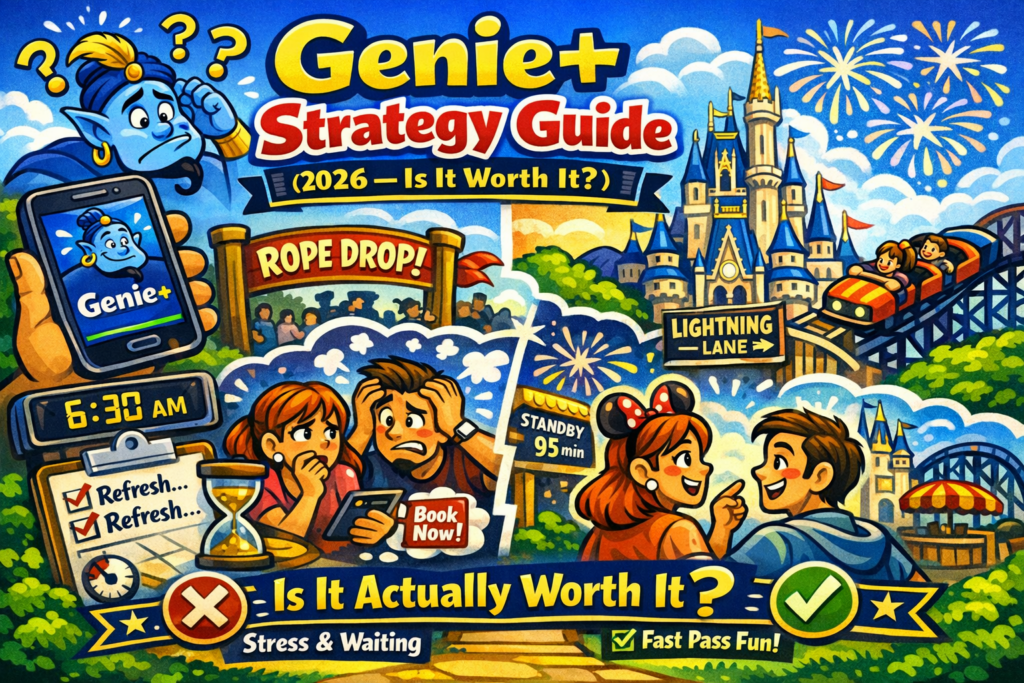 Genie+ Strategy Guide (2026 — Is It Worth It?) - Blog GoofyBlog Goofy